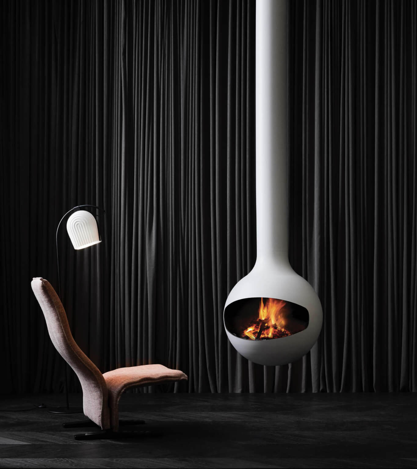 Modern designer fireplaces and wood heaters | Oblica Melbourne