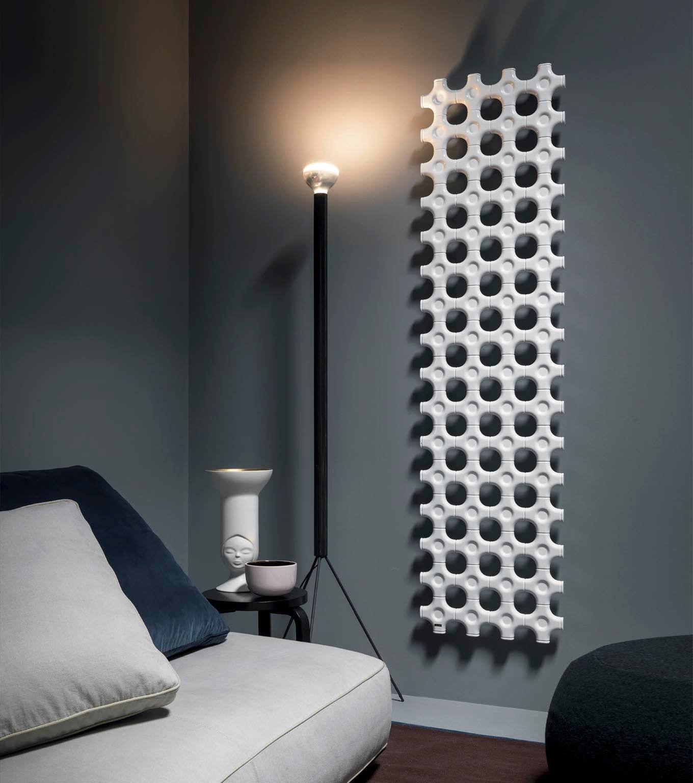 Tubes Add-On Hydronic Modular Heating Panel | Oblica