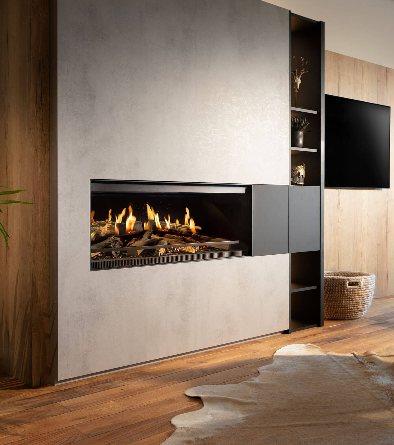 Modern designer fireplaces and wood heaters | Oblica Melbourne