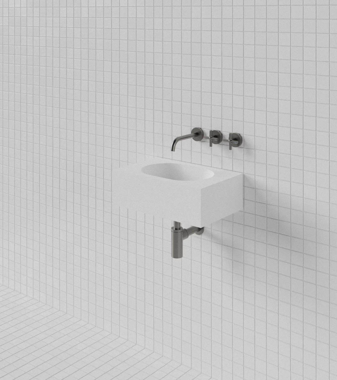 Harper Mini Wall Basin | Oblica
