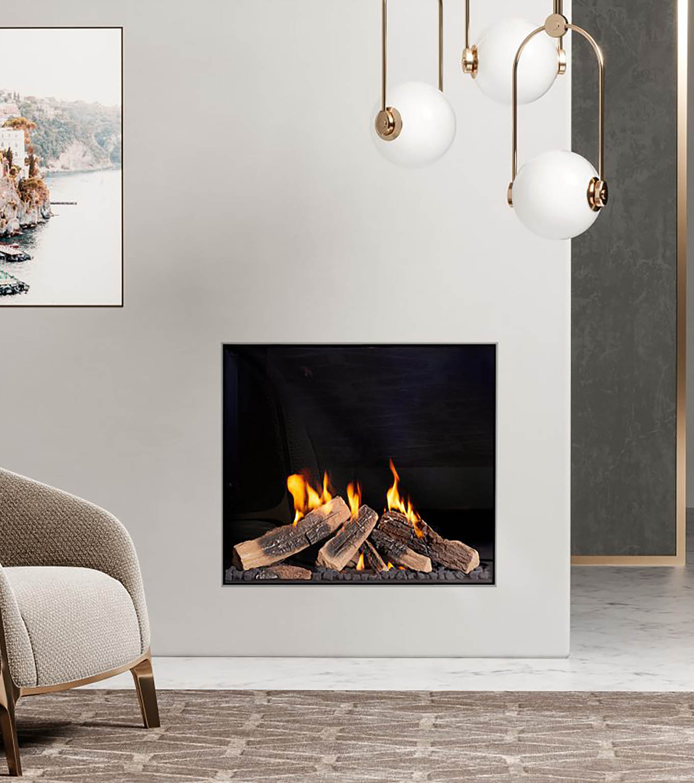 Wilderness Collection fireplaces | Oblica
