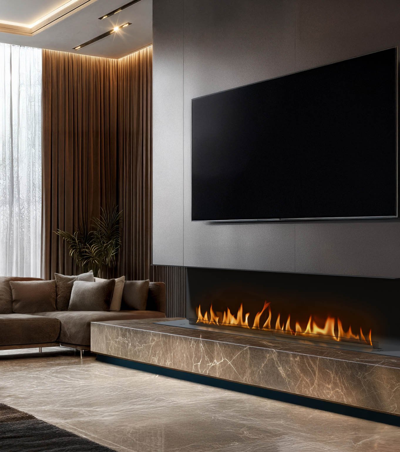 Modern designer fireplaces and wood heaters | Oblica Melbourne