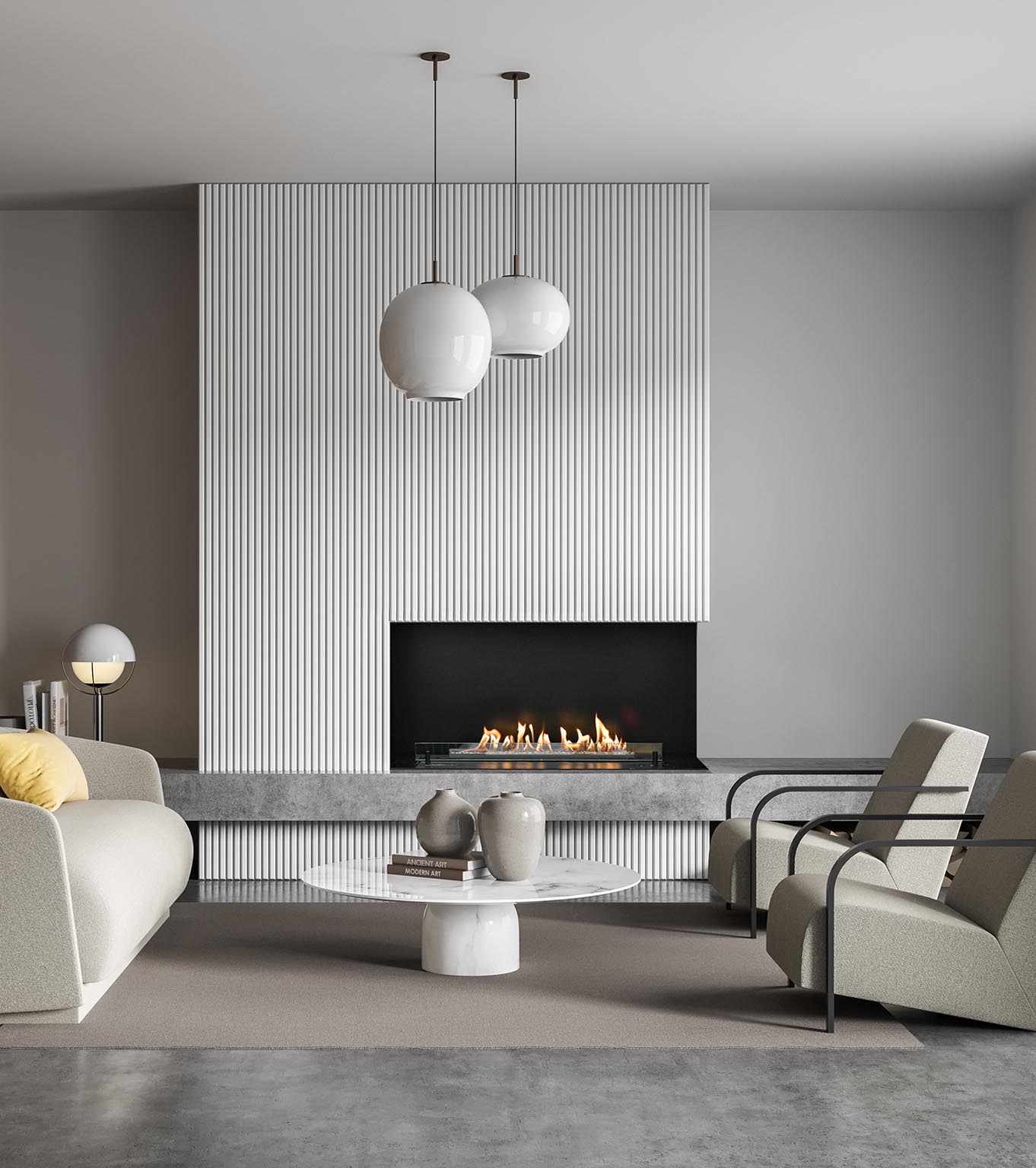 Neo Fireplaces | Oblica