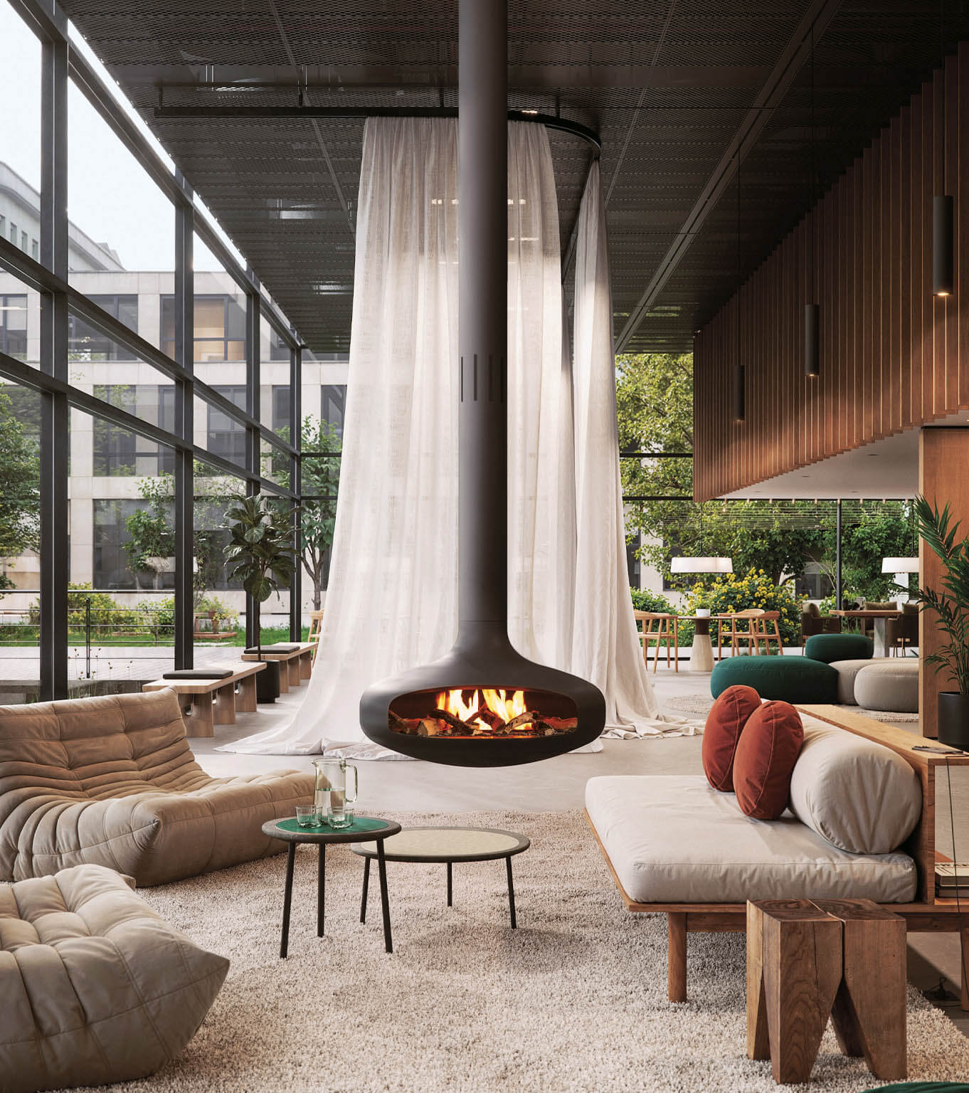 Domofocus Bioethanol | Oblica